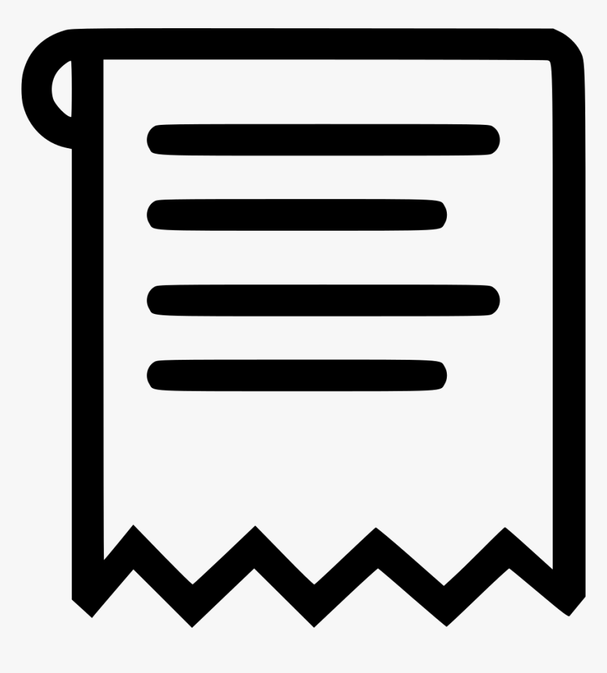Receipt, HD Png Download , Transparent Png Image - PNGitem