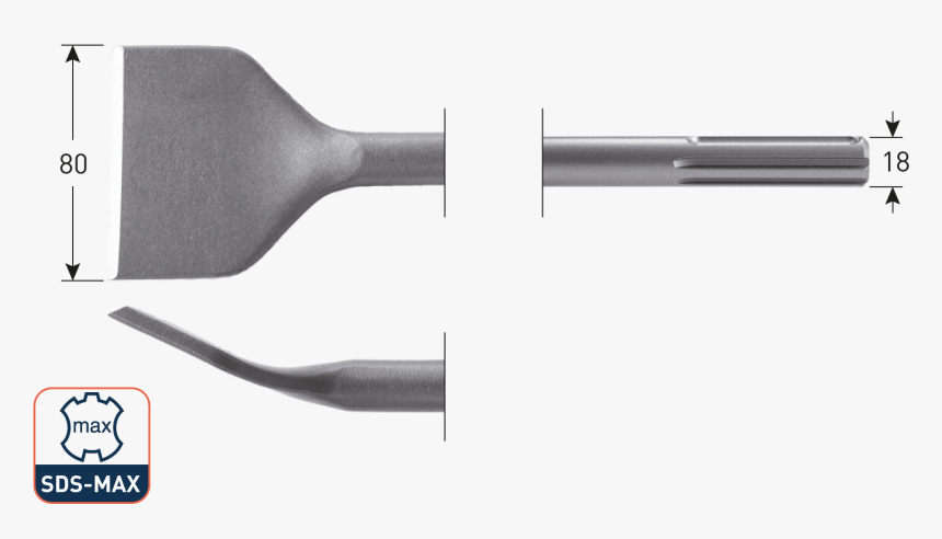 Angled Spade Chisel, HD Png Download , Transparent Png Image - PNGitem