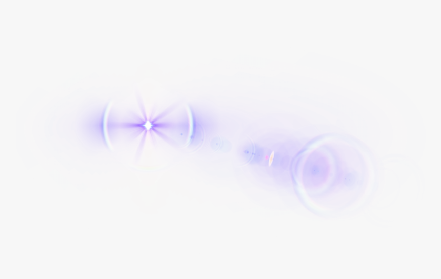 Purple Lens Flare Transparent