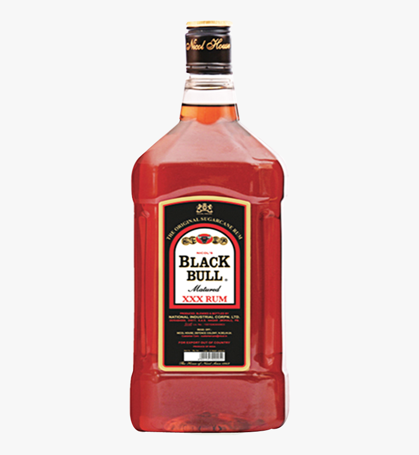 Black Bull 1lt Sugarcane Rum, HD Png Download , Transparent Png Image ...