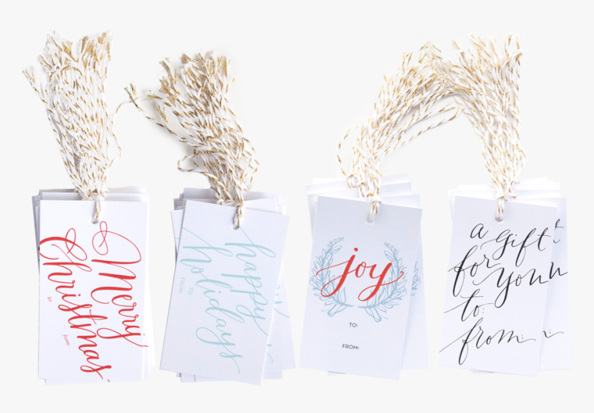 Holiday Gift Tags , Png Download, Transparent Png , Transparent Png ...