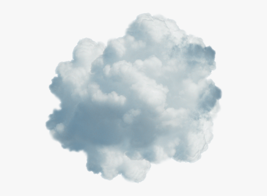 #cloud #circle #fluff #white #sky #puff, HD Png Download , Transparent ...