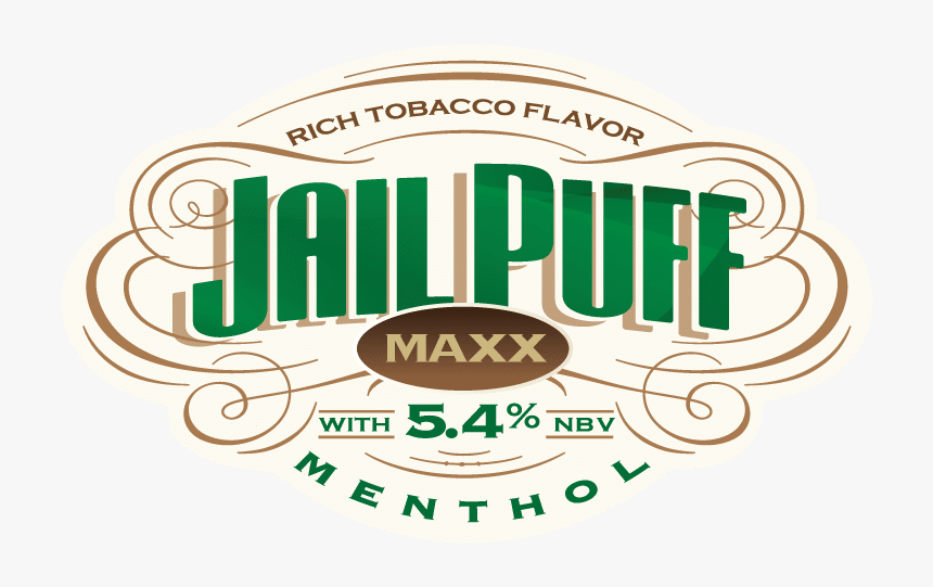 Jail Puff Maxx Logo For Menthol Flavored E-cigarettes, HD Png Download ...