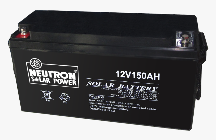 Neutron Solar Battery 12v 150ah, HD Png Download , Transparent Png ...