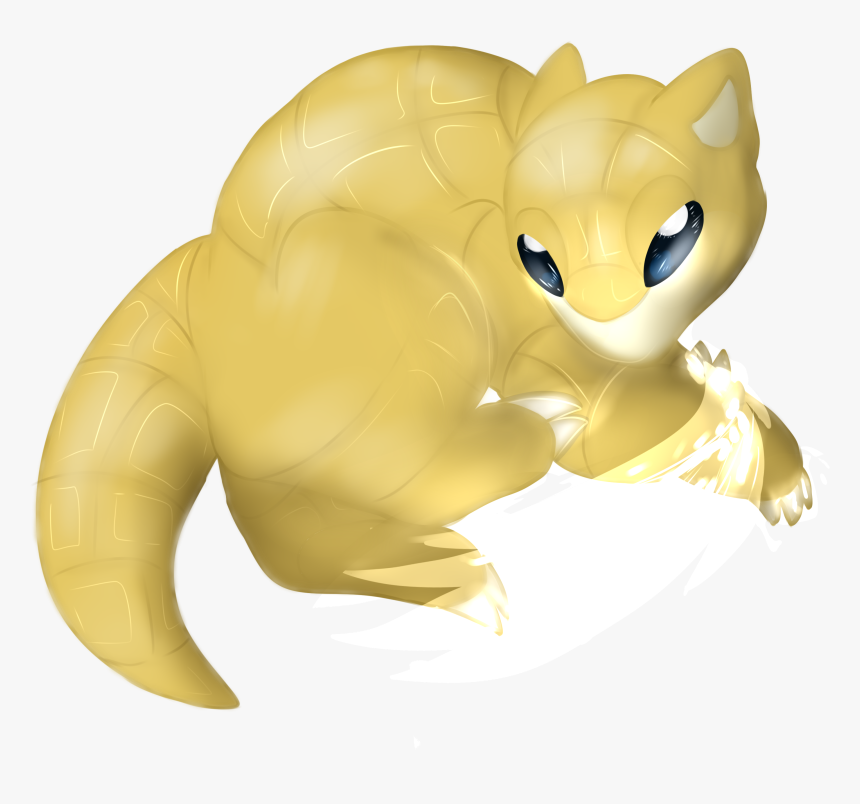 Sandshrew Used Slash Game Art Hq Pokemon Art Tribute, HD Png Download ...