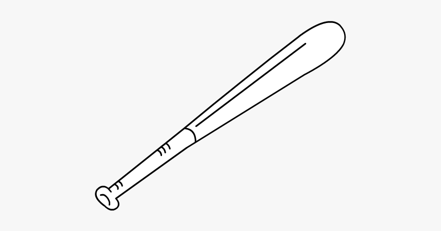 Baseball Bat Outline Clip Art