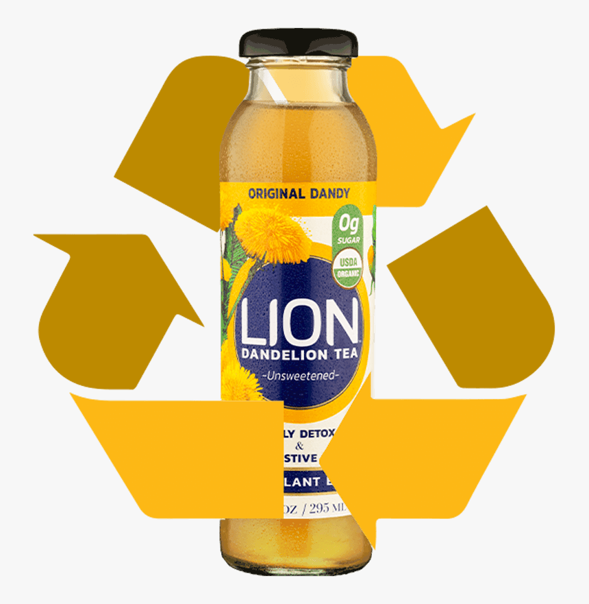 Lion Tea Inside Out Beauty Original Dandy, HD Png Download ...