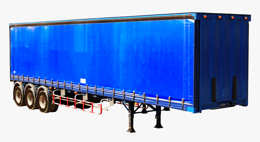 Panus Curtain Sider Trailer, HD Png Download , Transparent Png Image ...