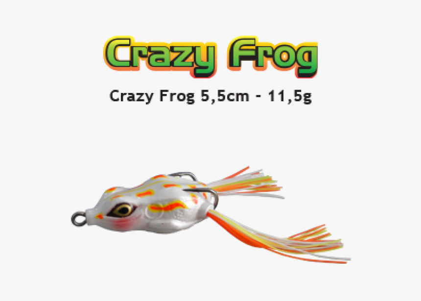 Yara Crazy Frog 5,5cm 11,5g, HD Png Download , Transparent Png Image ...