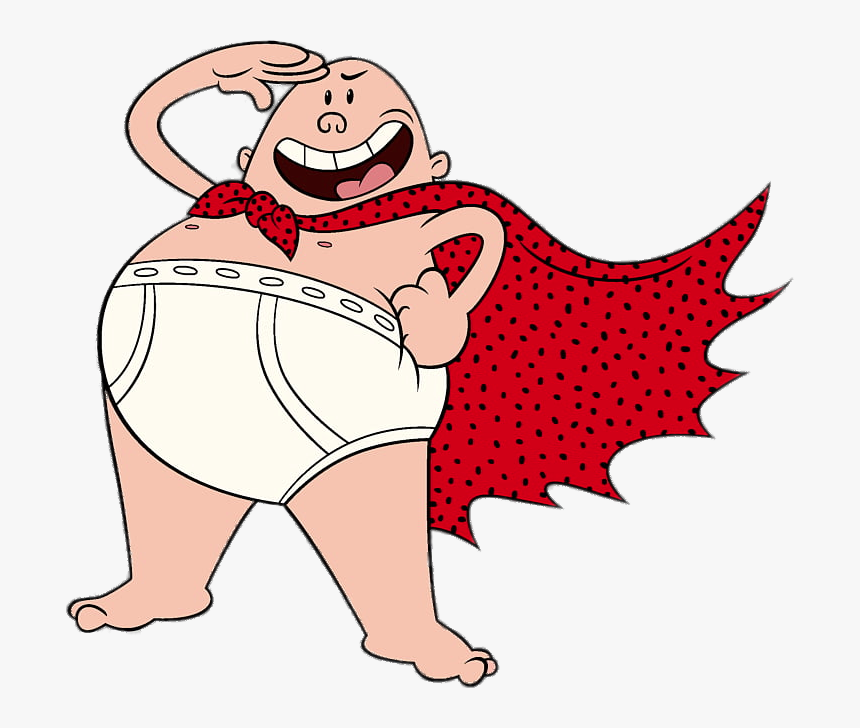 Captain Underpants Saluting, HD Png Download , Transparent Png Image ...
