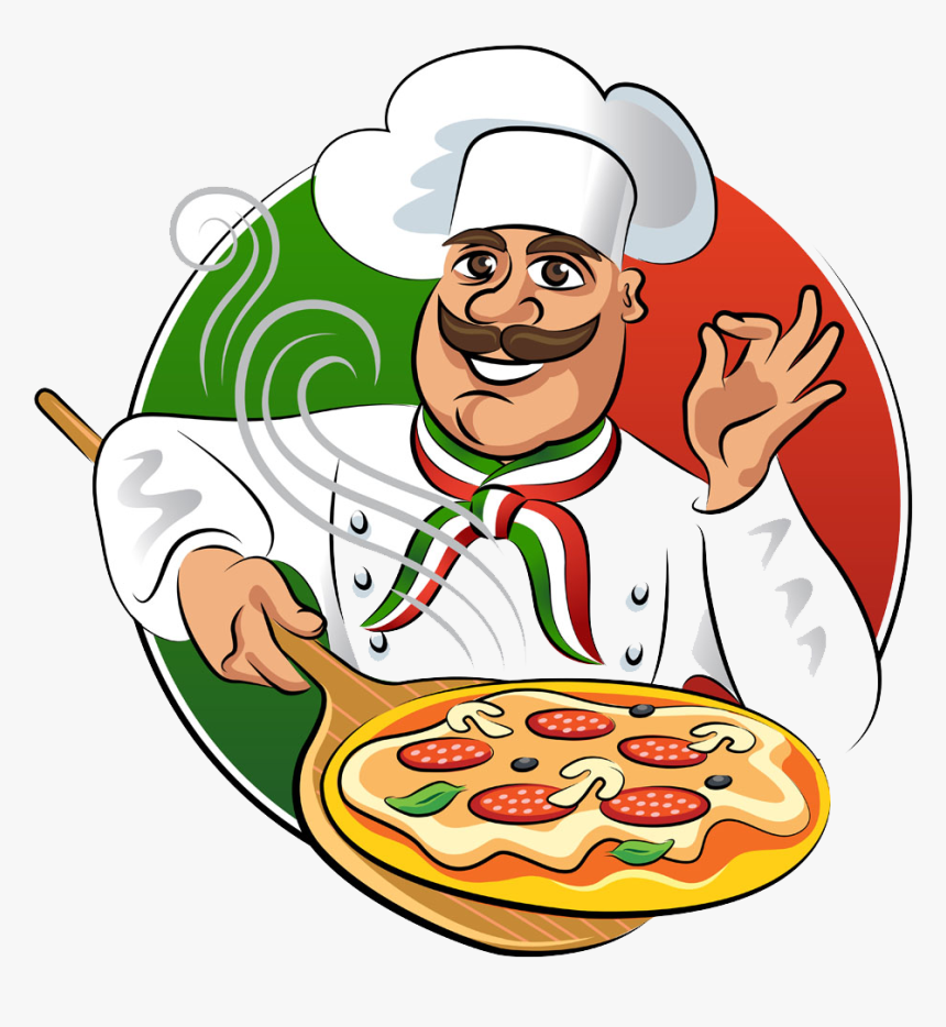 Chef Cooking Food Illustration, HD Png Download , Transparent Png Image ...