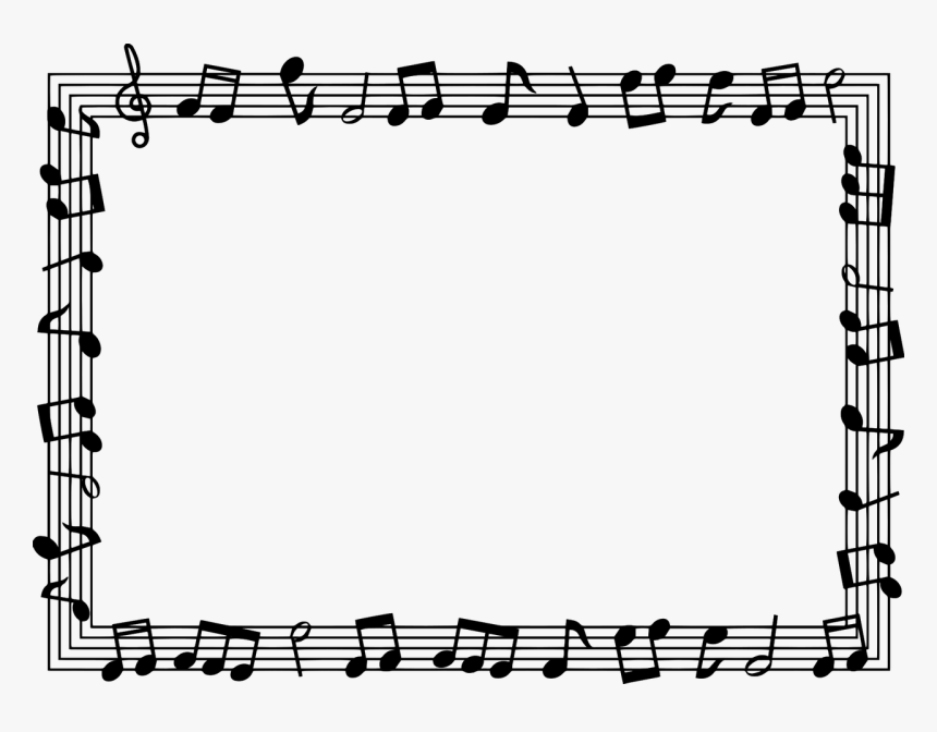 Music Note Border Png