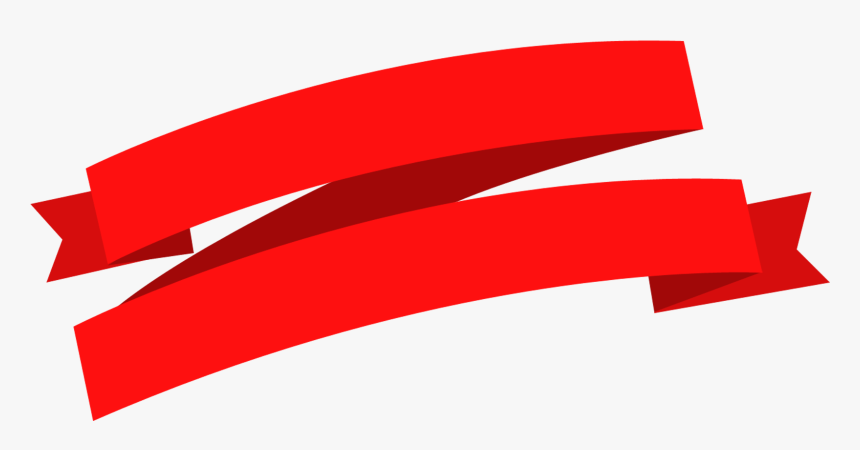 Ruban Rouge Banderoles Décoratif Png Et Psd, Transparent Png ...