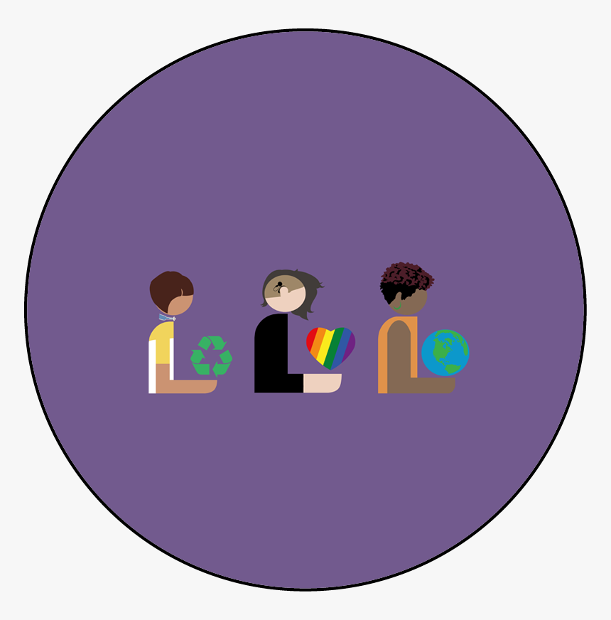 Blank Round Button Template Featuring Three Diverse, HD Png Download ...