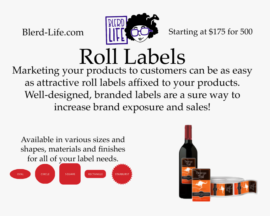 Roll Labels & Sheet Labels, HD Png Download , Transparent Png Image ...