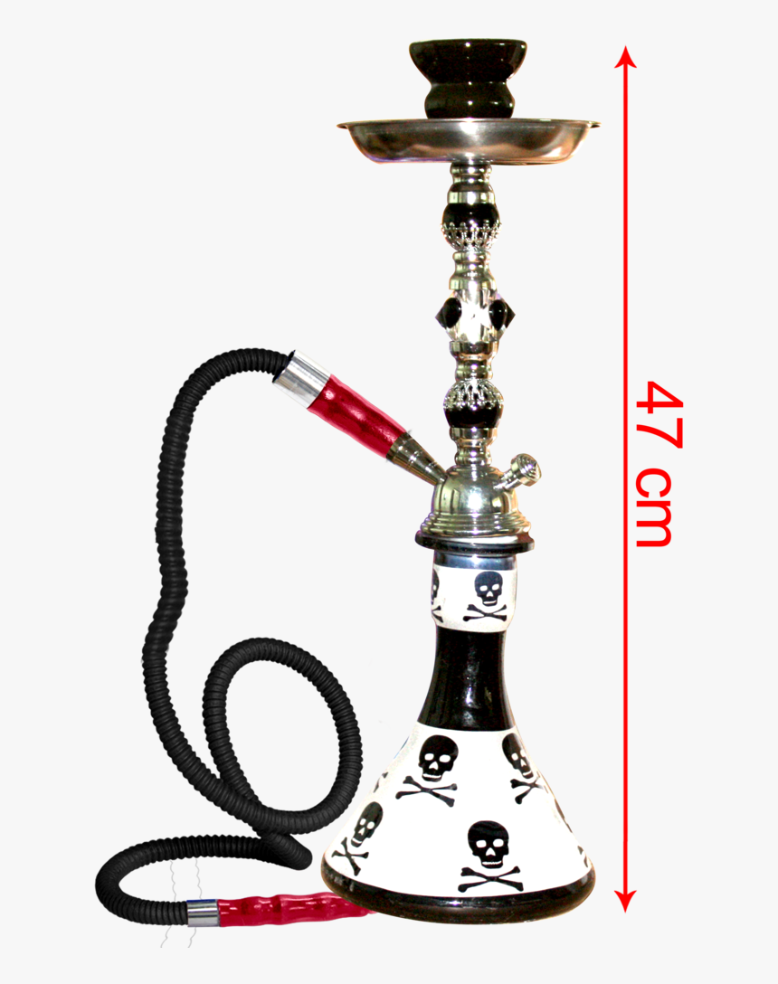 Hookah Black Skull & Cross Bones, HD Png Download , Transparent Png ...