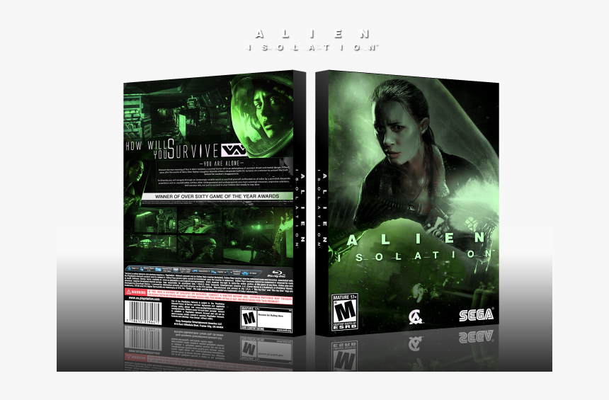 Alien Isolation Box Art Cover, HD Png Download , Transparent Png Image ...