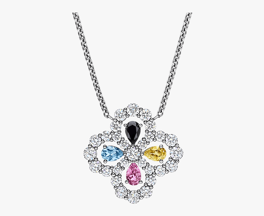Diamond Loop By Harry Winston, Full Motif Multi Color, HD Png Download ...