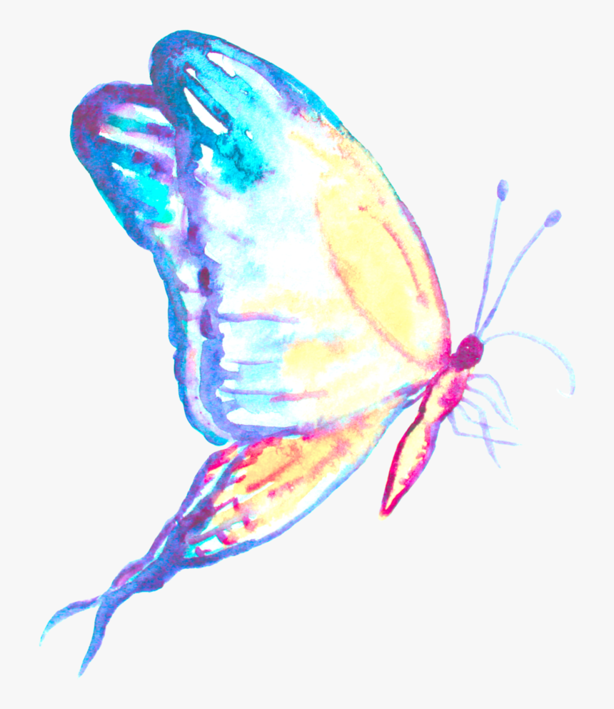 Butterfly Tattoo Insect Blue Ulysses Free Transparent, HD Png Download ...