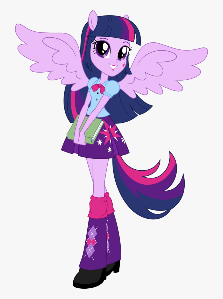 Anthro Eqg Twilight Sparkle Vector By Icantunloveyou, HD Png Download ...