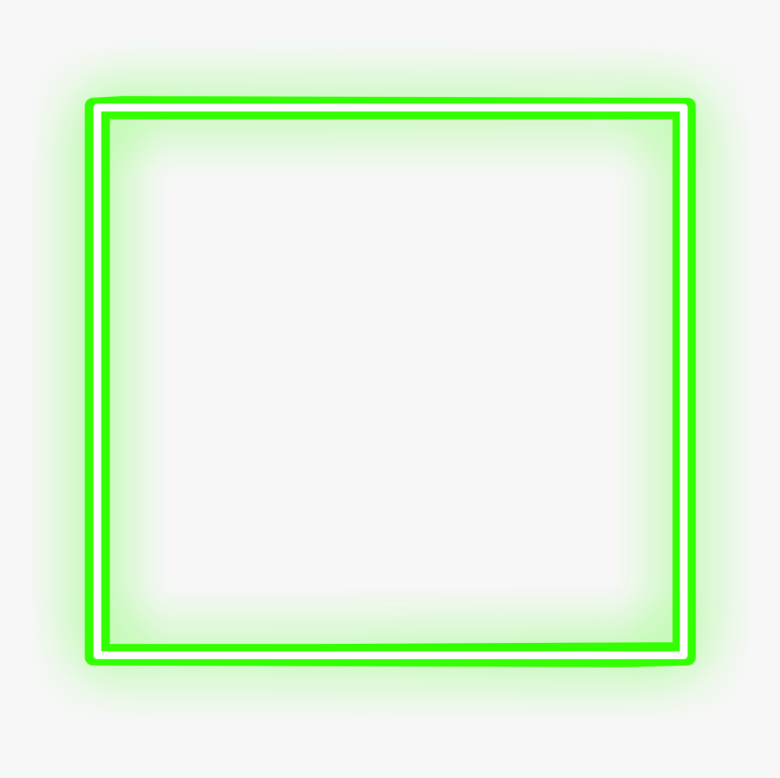 Green Square Outline