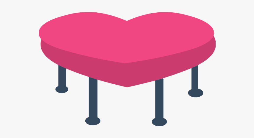 Hearts Valentines Clipart - Heart Table Png, Transparent Png ...