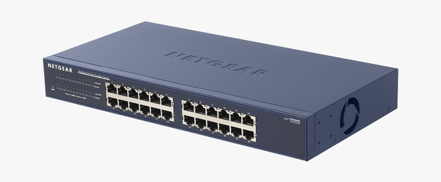 Netgear Prosafe 16 Port Gigabit Switch, HD Png Download , Transparent ...