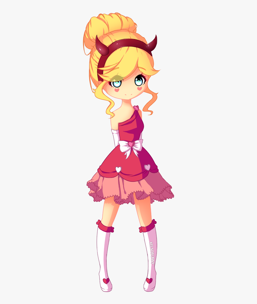 Collection Of Free Butterfly - Chibi Anime Star Butterfly, HD Png ...