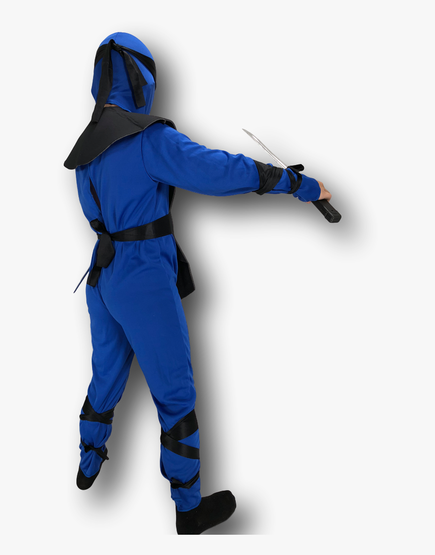 Neon Ninja Blue Costume - Cosplay, HD Png Download , Transparent Png ...