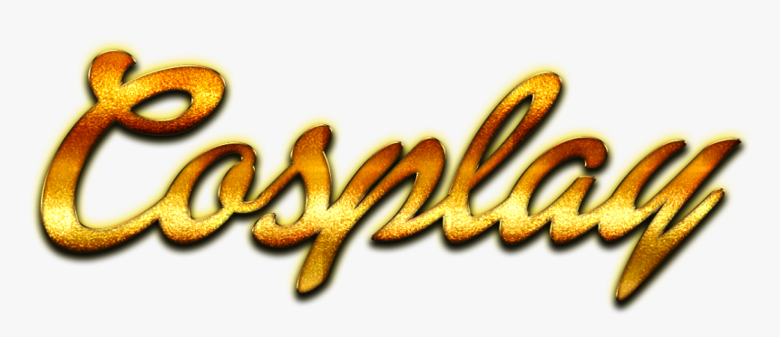 Cosplay Festival Transparent Png Image - Calligraphy, Png Download ...