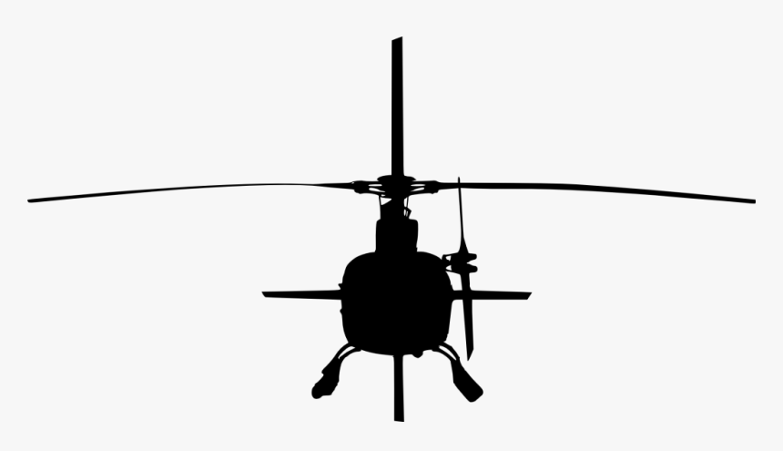 Military Helicopter Helicopter Vector Front, HD Png Download ...