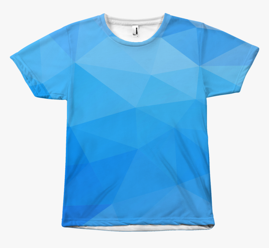 Men S Low Poly T Shirt - Active Shirt, HD Png Download , Transparent ...