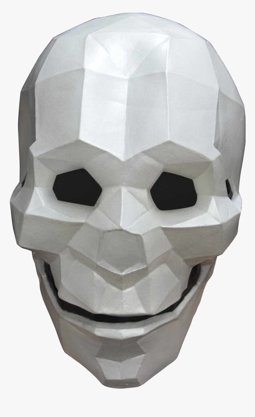 Low Poly Skull - Skull Low Poly Mask, HD Png Download , Transparent Png ...