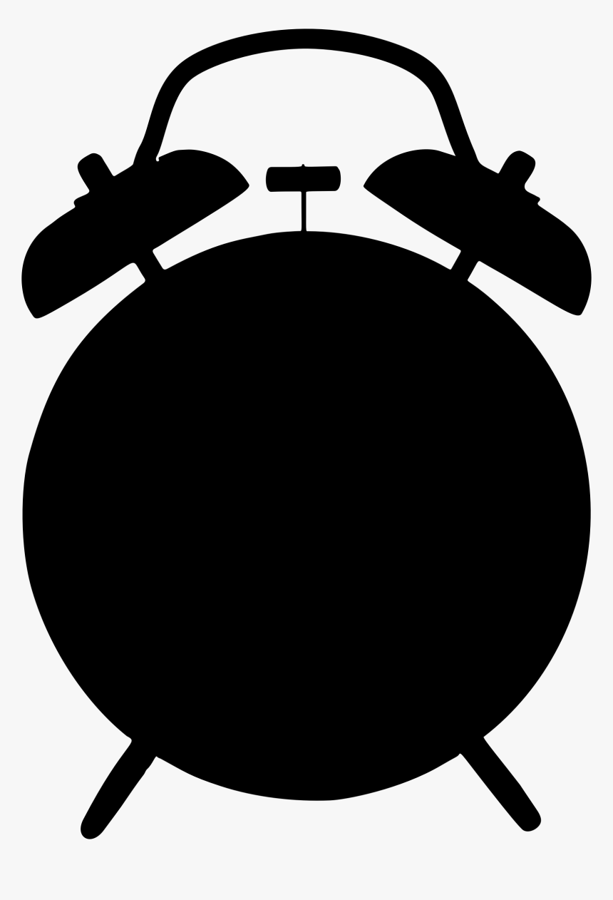 Alarm Big Image Png - Alarm Clock Silhouette, Transparent Png ...