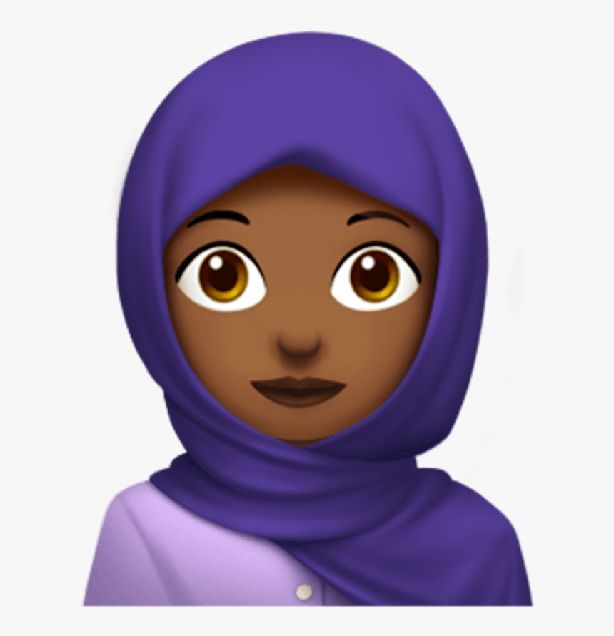 Hijab Emoji, HD Png Download , Transparent Png Image - PNGitem
