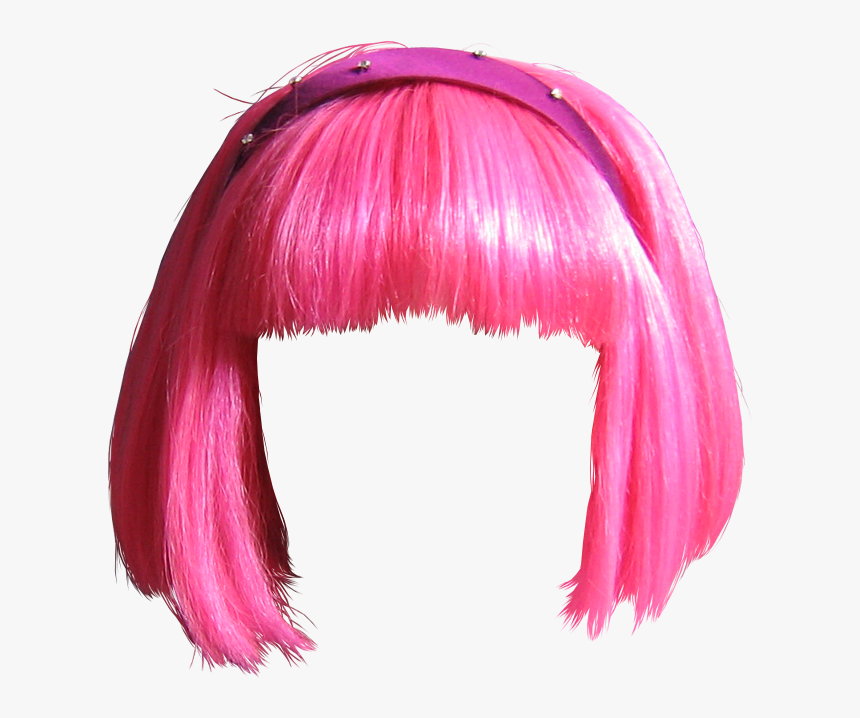 Wig Transparent Images - Lazy Town Stephanie Wig, HD Png Download ...