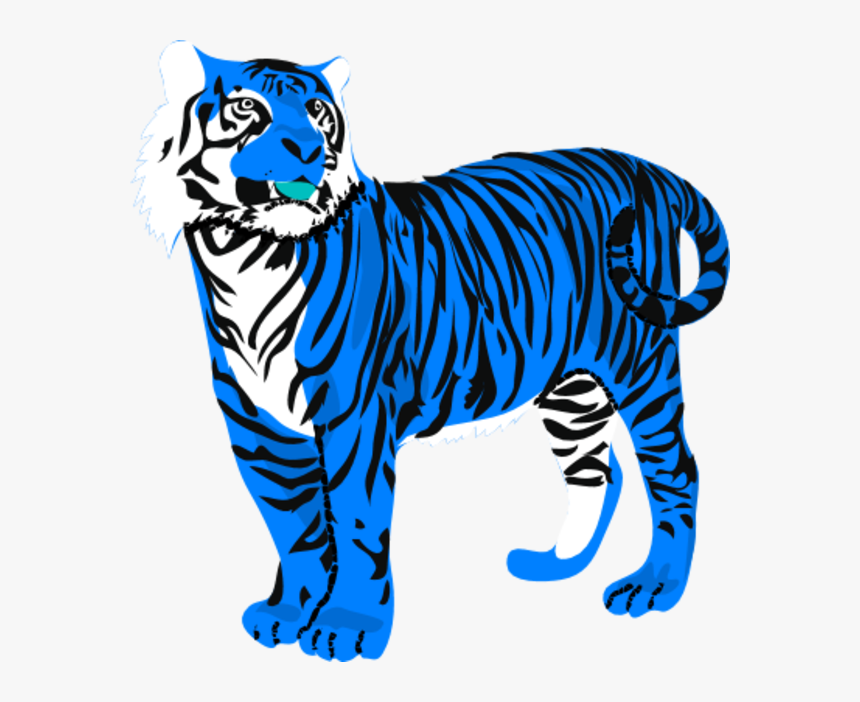 Download Blue Tiger Clipart Png Image With No Background, Transparent ...