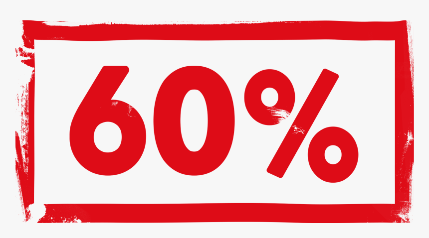 60 Percent Stamp Psd, HD Png Download , Transparent Png Image - PNGitem
