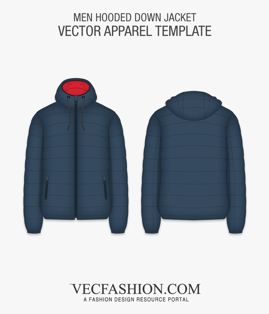 Mens Hooded Down Jacket, HD Png Download , Transparent Png Image - PNGitem