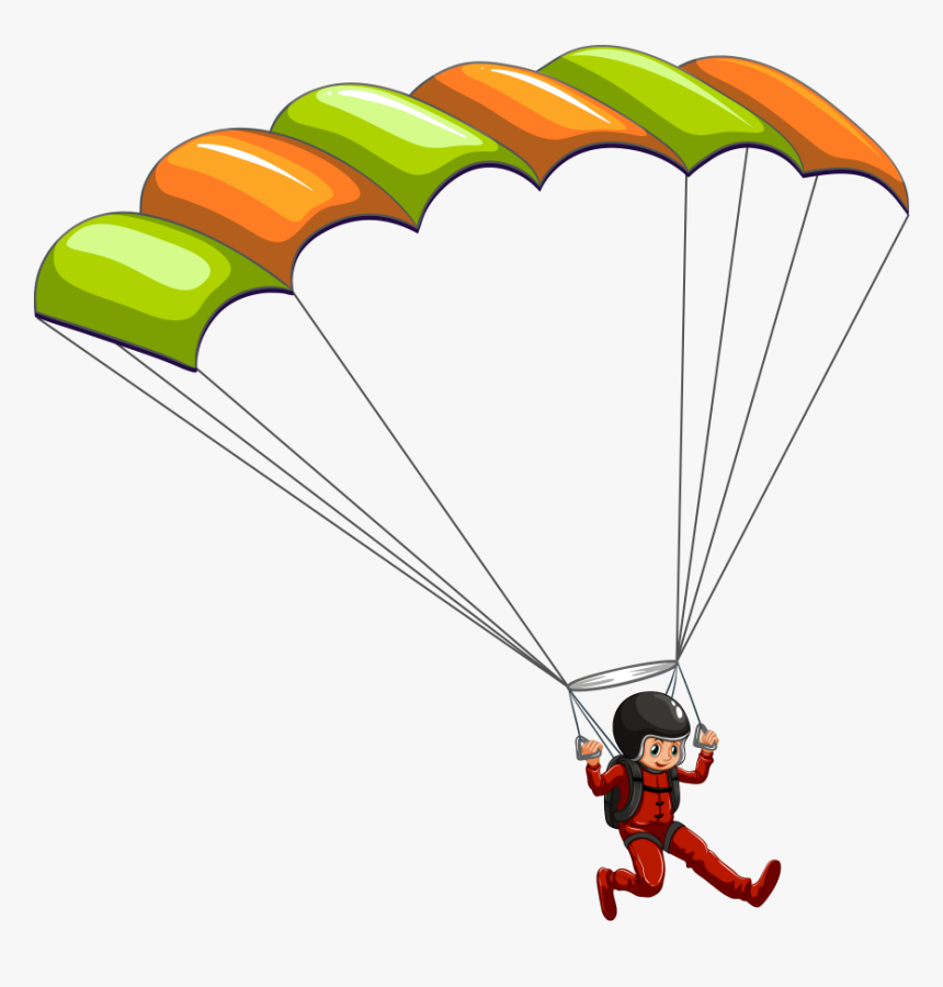 Parachute Jump Clipart