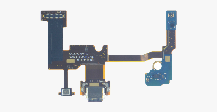 Google Pixel 2 Xl Charger Port Flex Cable, HD Png Download ...