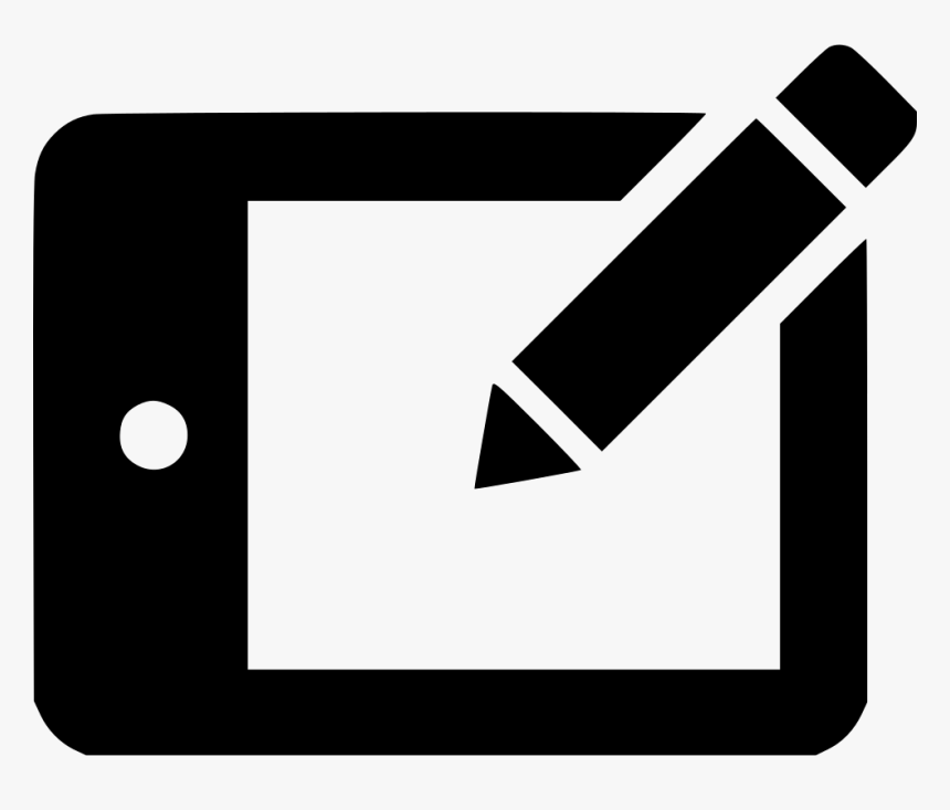 Tablet And Pen, HD Png Download , Transparent Png Image - PNGitem