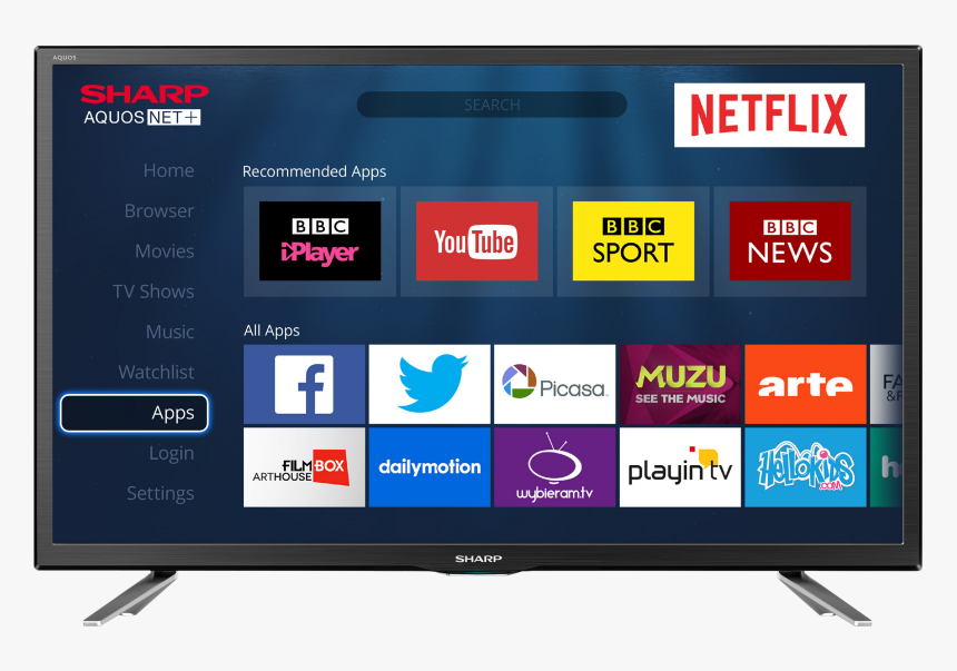 Smart Tv Png, Transparent Png , Transparent Png Image - PNGitem