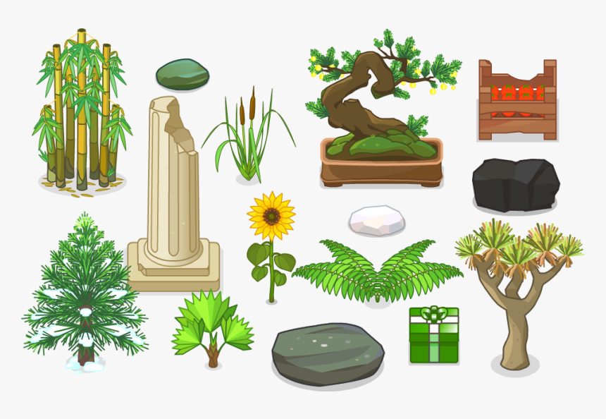 Asset, 2d Computer Graphics, Game, Plant, Tree Png, Transparent Png ...