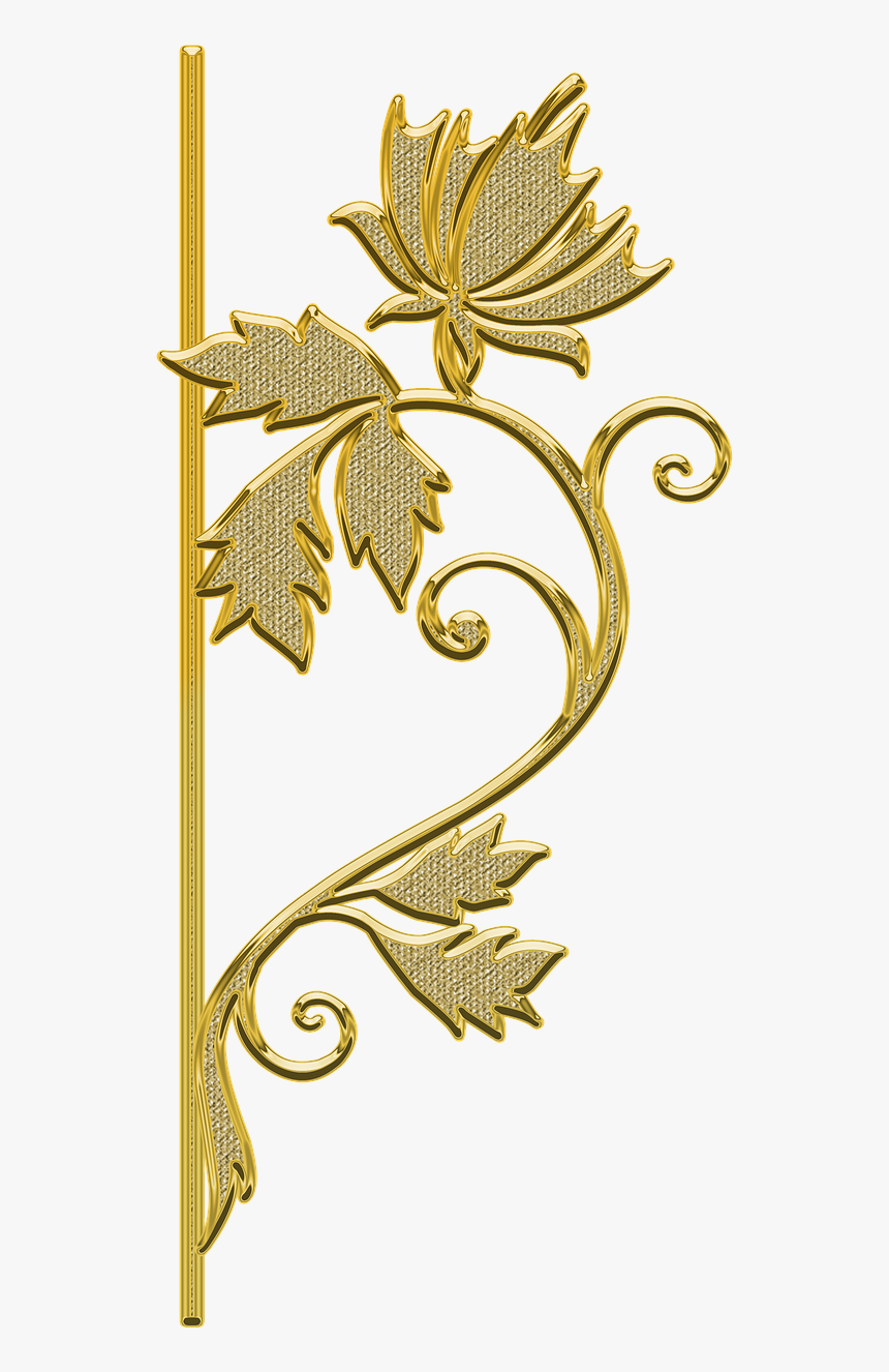 Decorative Gold Line Png, Transparent Png , Transparent Png Image - PNGitem