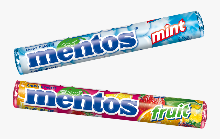 Mentos Mint Und Fruit, HD Png Download , Transparent Png Image - PNGitem