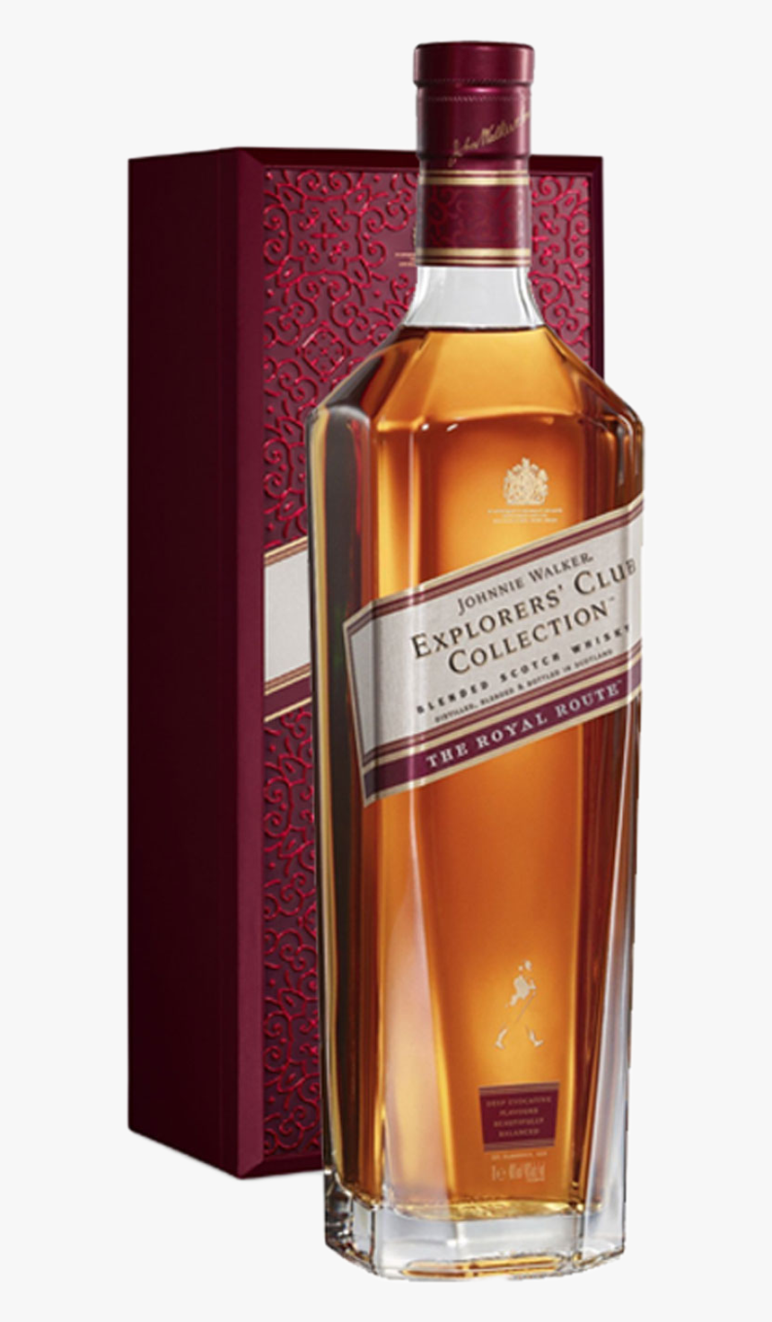 Johnnie Walker Explorers Royal Club Collection 75cl, HD Png Download ...