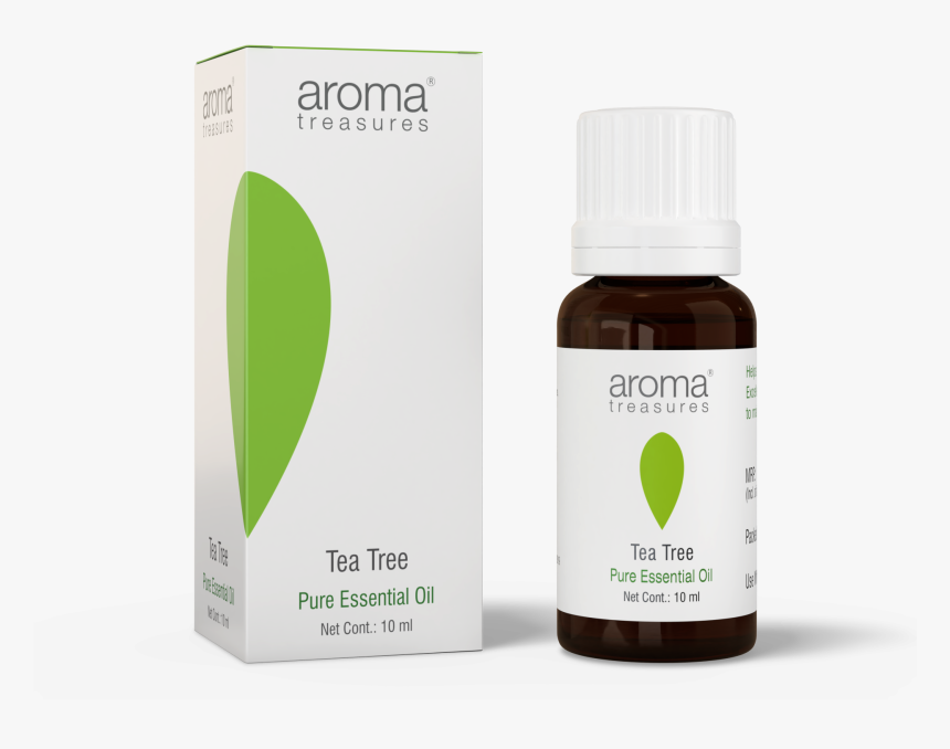 Aroma Treasures Tea Tree Essential Oil, HD Png Download , Transparent ...