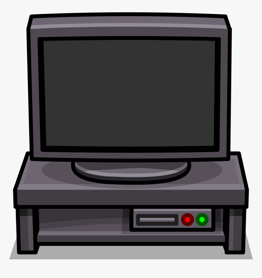 Black Tv Stand Sprite, HD Png Download , Transparent Png Image - PNGitem