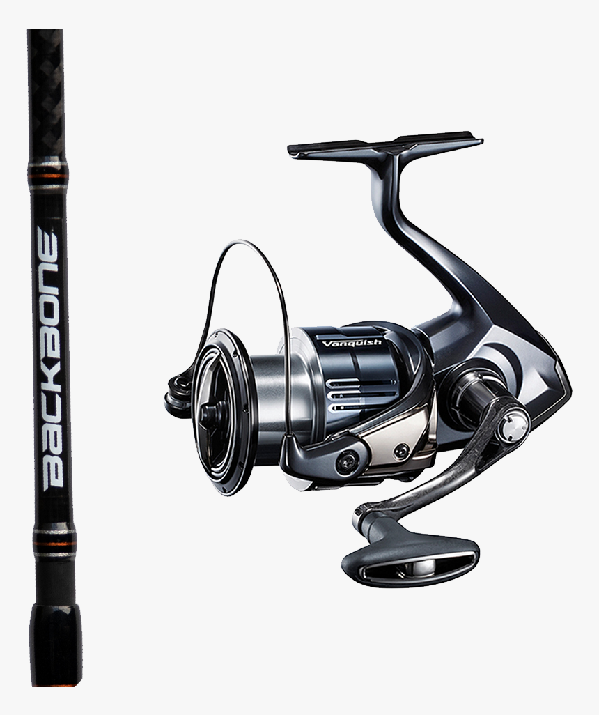 Shimano Vanquish 4000fb Xg Reel & Backbone 7, HD Png Download ...